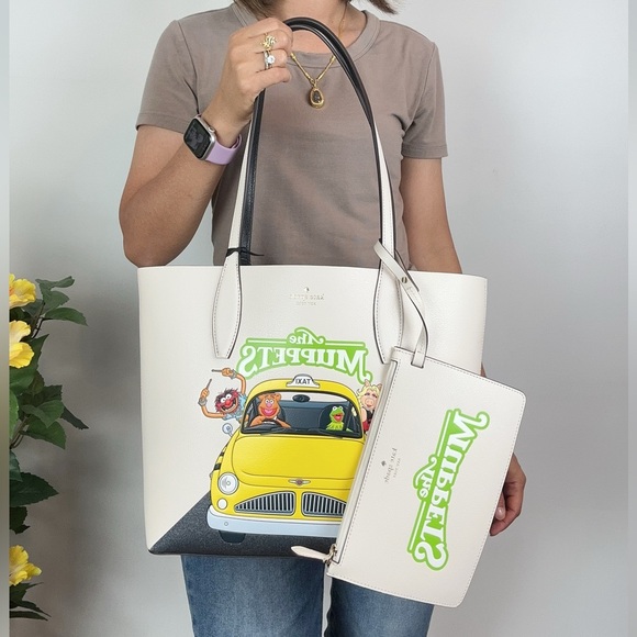 kate spade | Bags | Nwt Disney X Kate Spade New York Muppets Small Tote ...